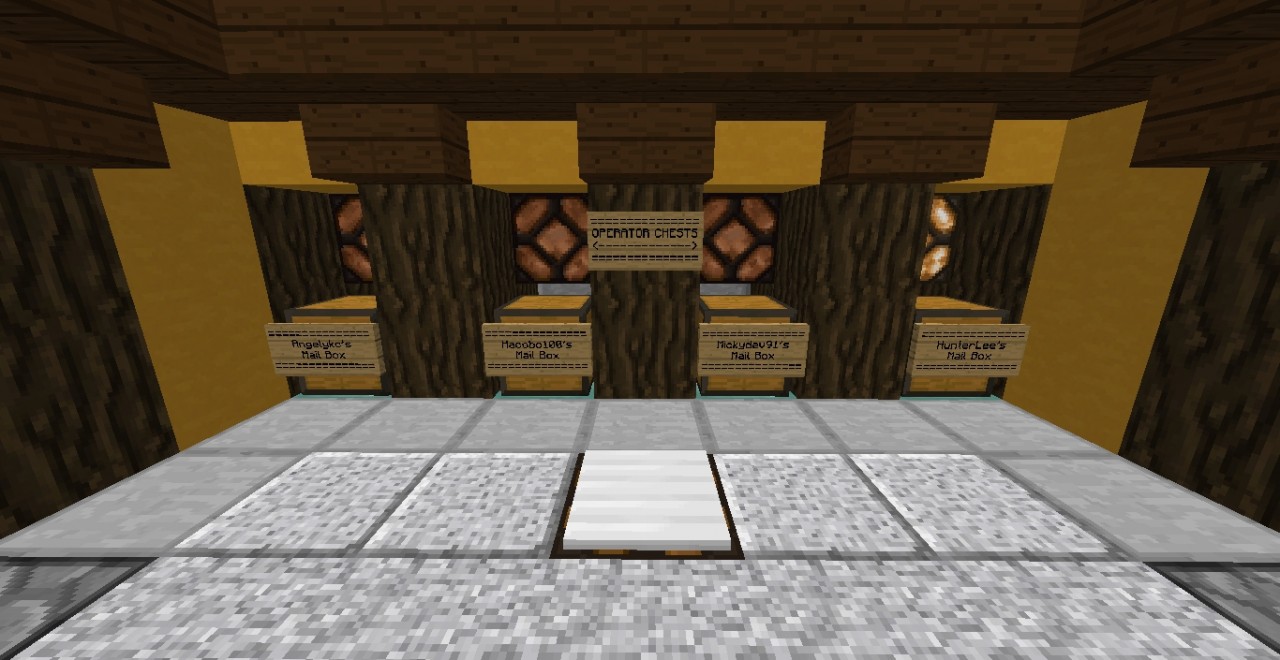 [1.8] Mail Room built by: Angelykc on the TEKSET SMP Server Minecraft Map