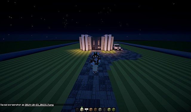 2 modern builds Minecraft Map