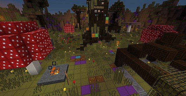 HALLOWEEN-TREE-Halbshooter Minecraft Map