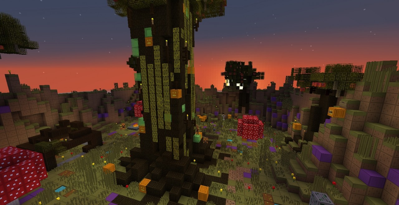 HALLOWEEN-TREE-Halbshooter Minecraft Map