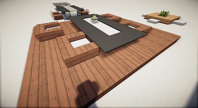 Furniture Pack n°2 : Tables and Desks [65 different designs] Minecraft Map