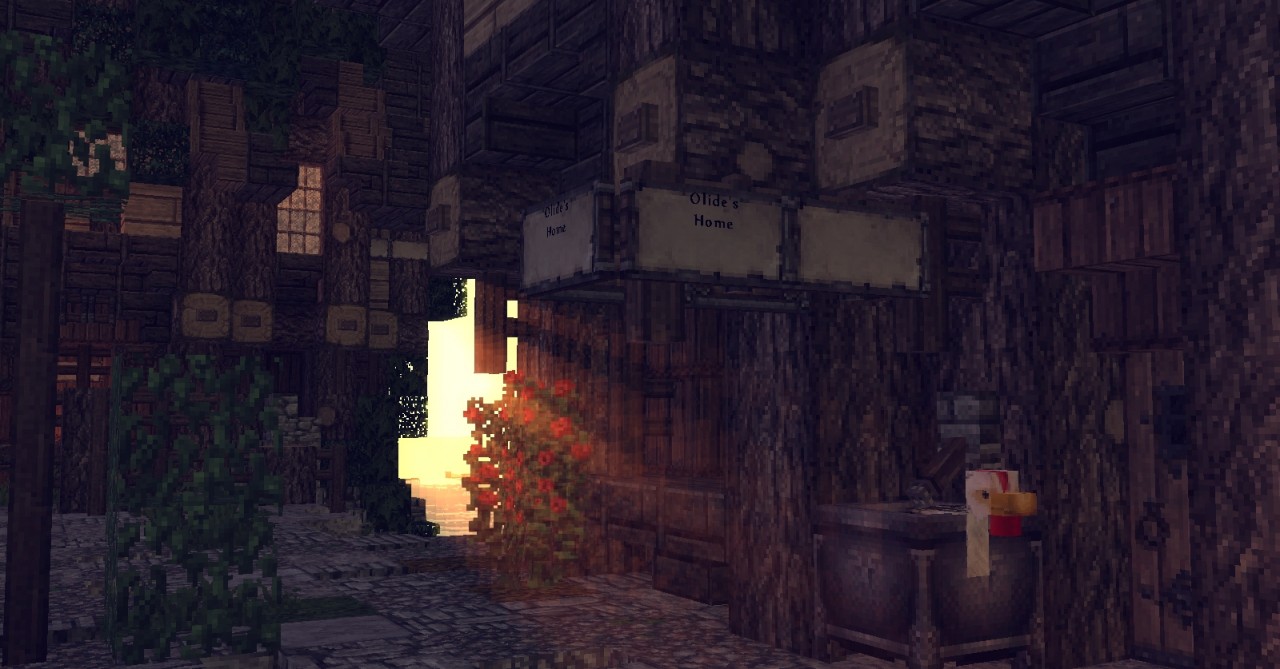 River Town Minecraft Map