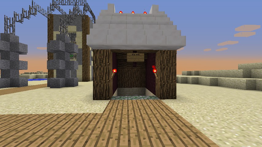 Factory town Minecraft Map