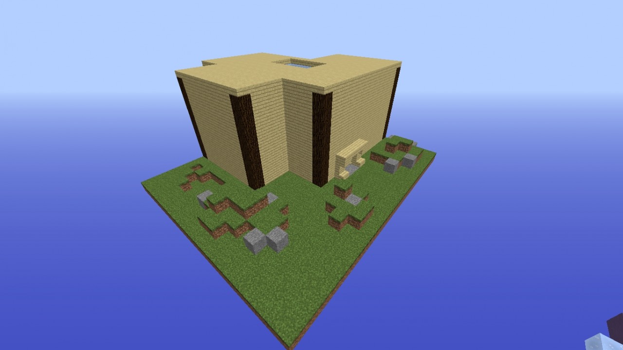 First House design Minecraft Map