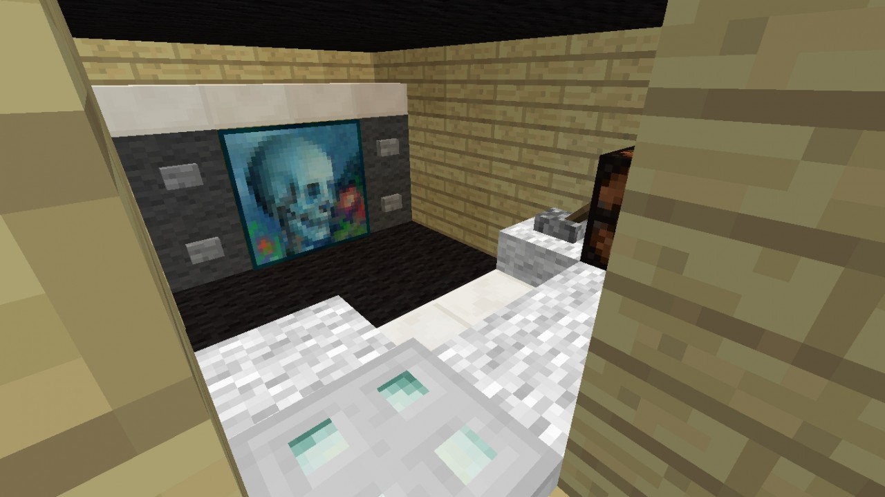 First House design Minecraft Map