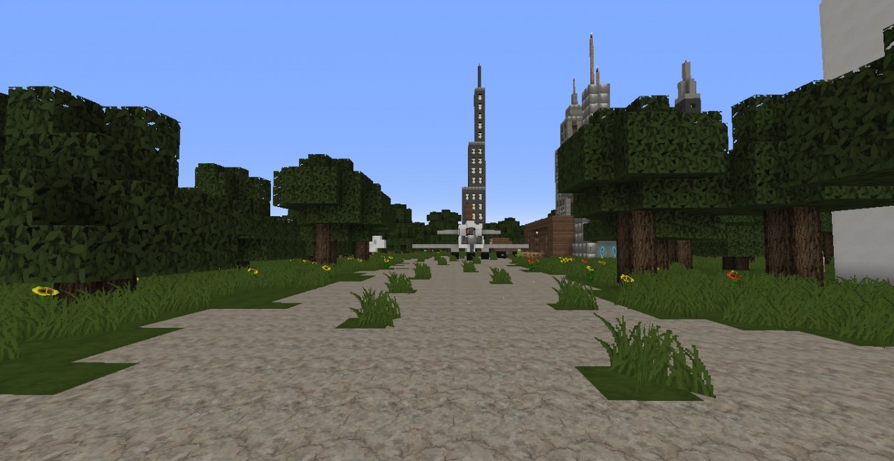 Bush Town Airfield Minecraft Map
