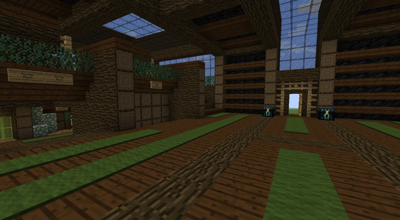 compact server spawn Minecraft Map