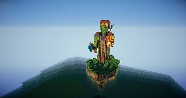 Human Statue Minecraft Project