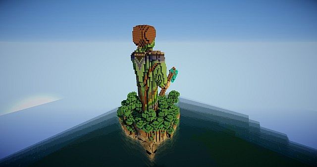 Human Statue Minecraft Map