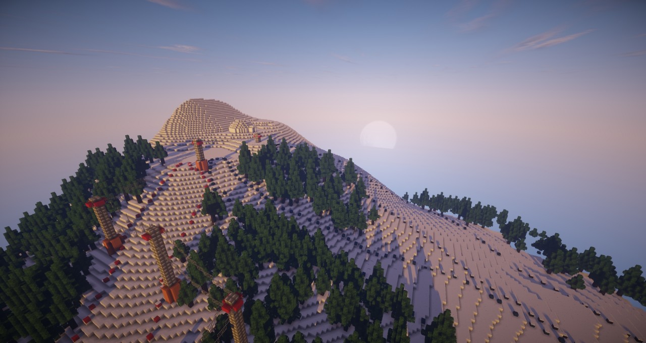 Ski resort Minecraft Map