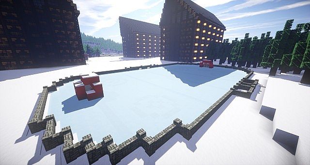 Ski resort Minecraft Map