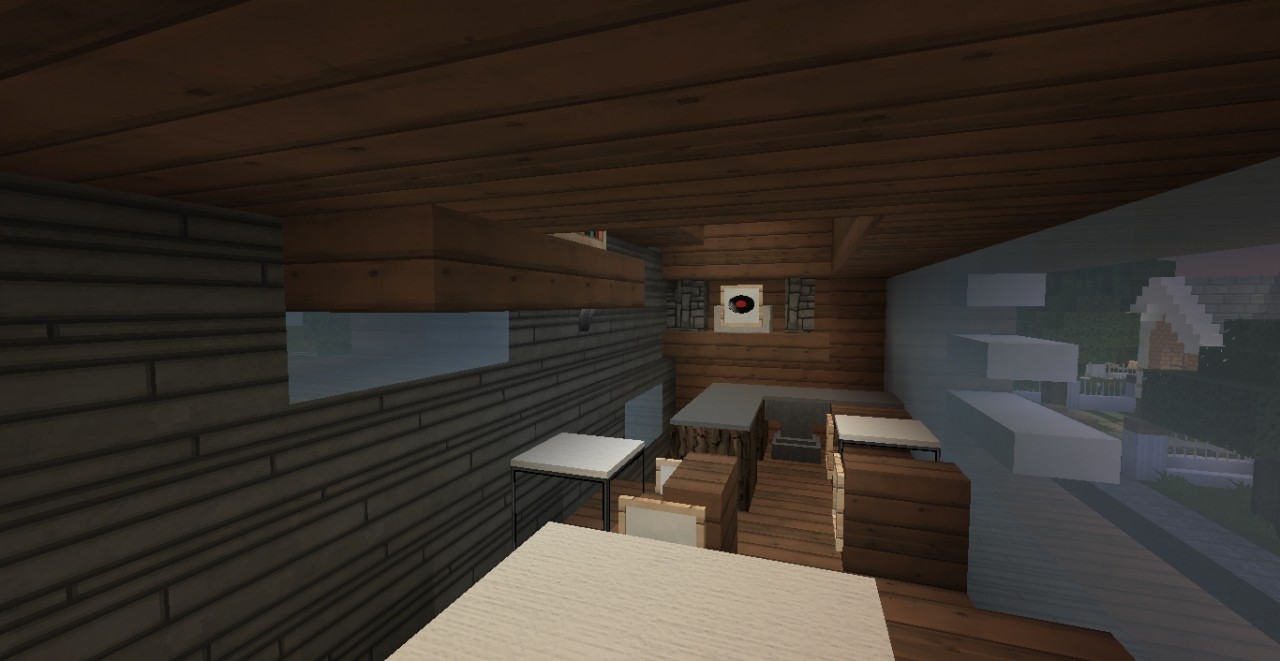 ModerN Cafe Minecraft Map