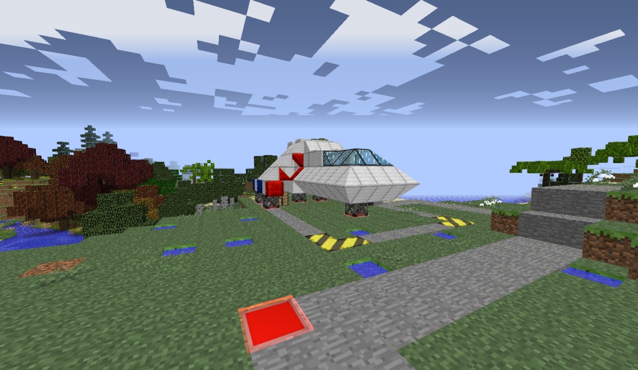 Sci-Fi Universe(Spaceships,spacestations and more) [Modpack] Minecraft Map