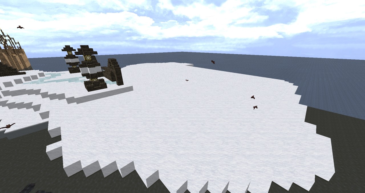 Adventure Map Crashed Act 1: The Frozen Valley Minecraft Map