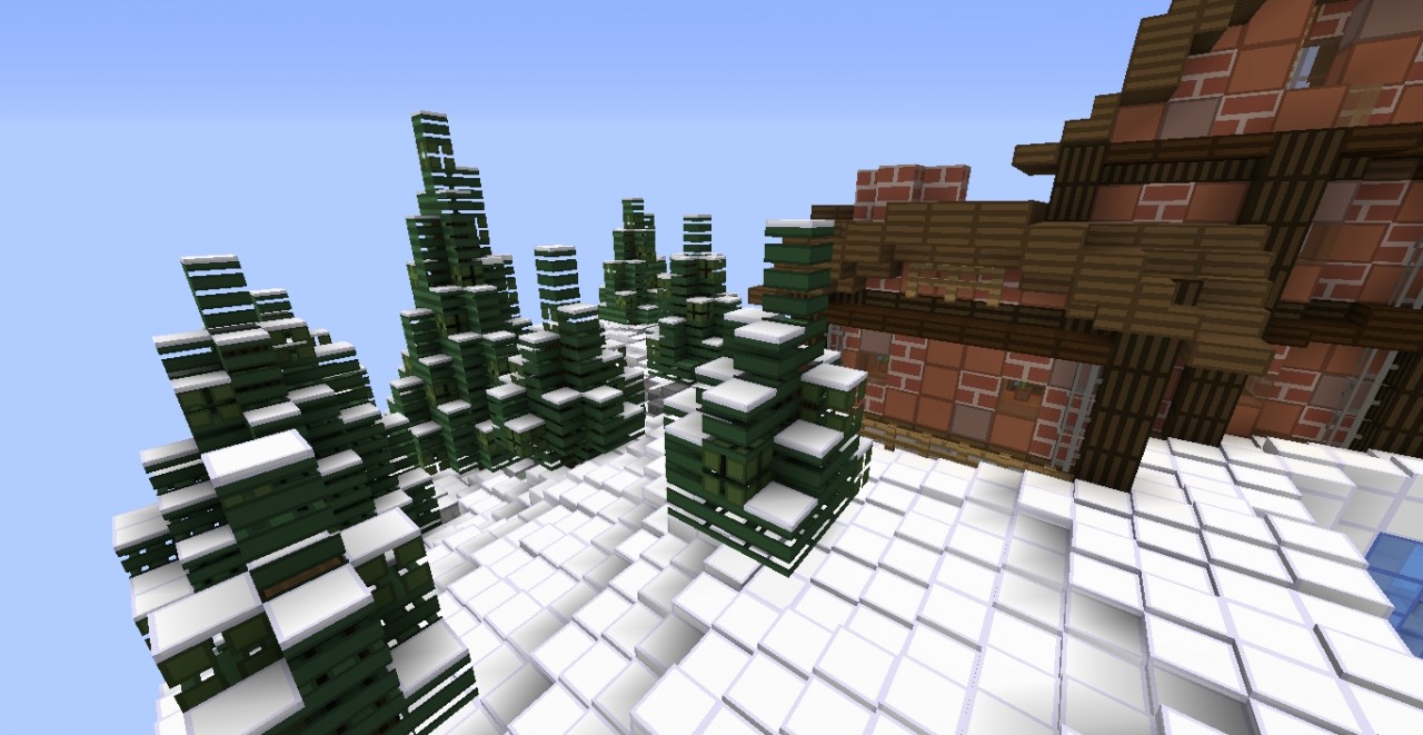 Ice Cliff Minecraft Map