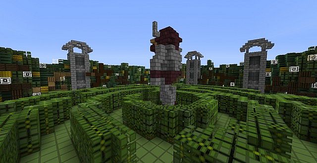 Maze Minecraft Map
