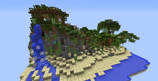 Tropical Minecraft Map