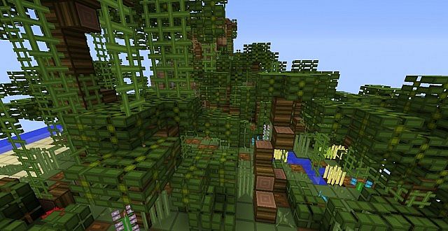 Tropical Minecraft Map