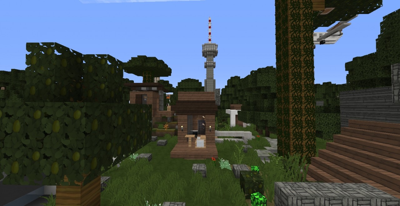 Tiny Australian Modern House Minecraft Map