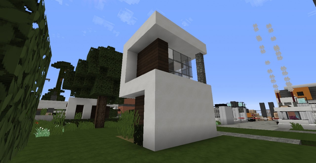 Tiny Modern TownhousE Minecraft Map