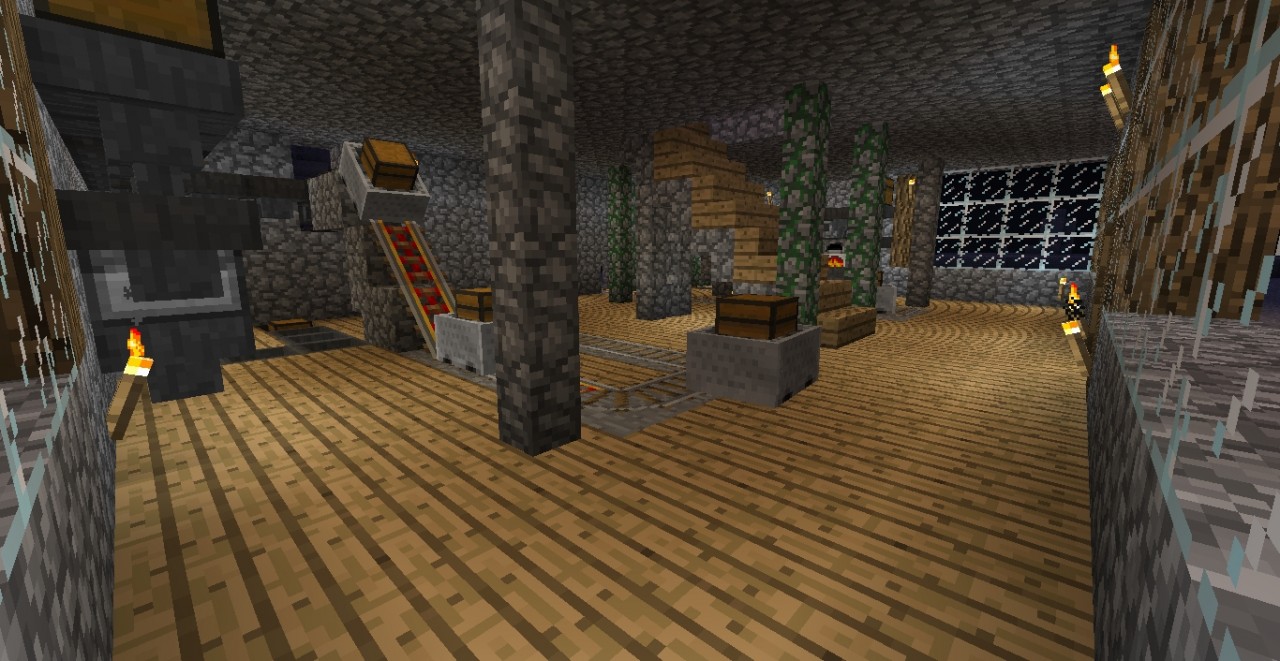 Iron And Gold Factory - Industrial Revolution Contest Minecraft Map