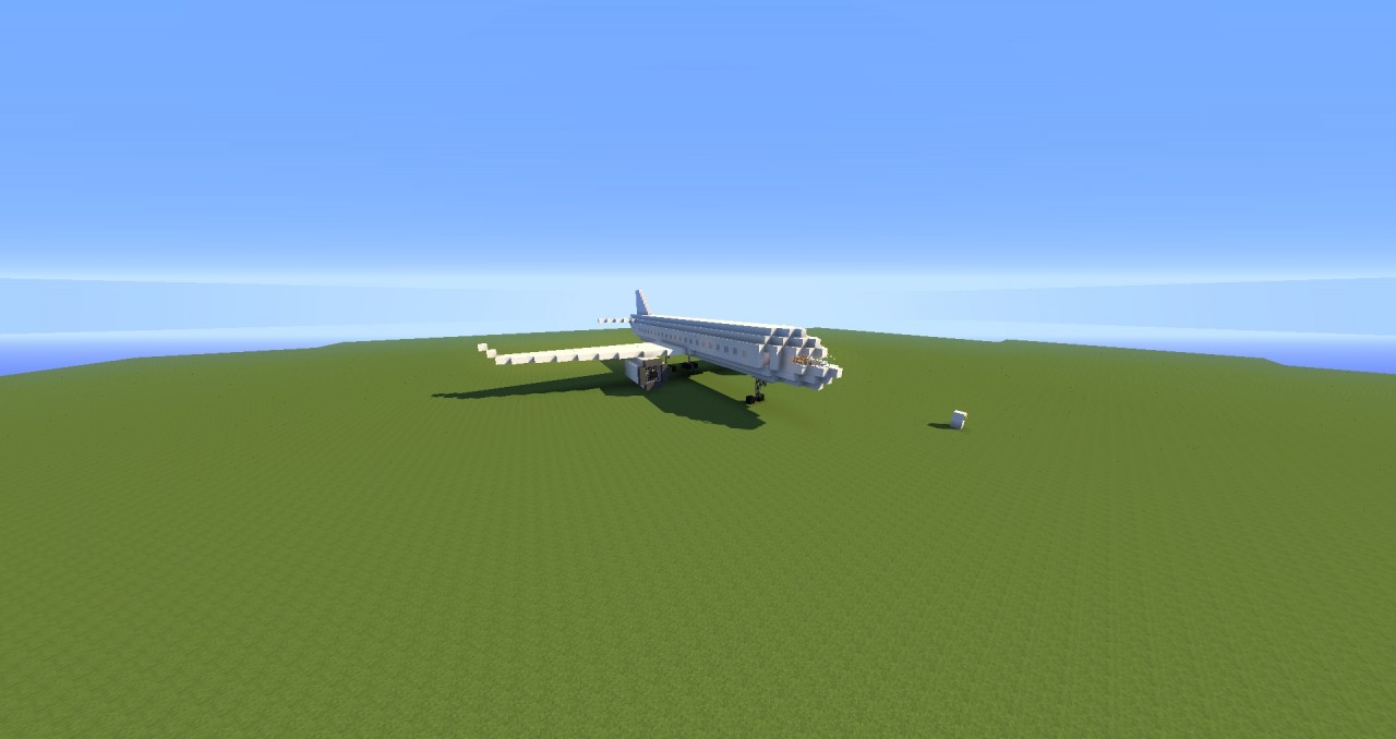 Airbus A330-300 1:1 Minecraft Map