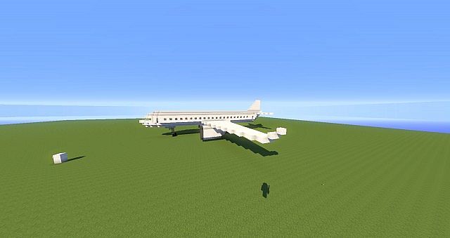 Airbus A330-300 1:1 Minecraft Map