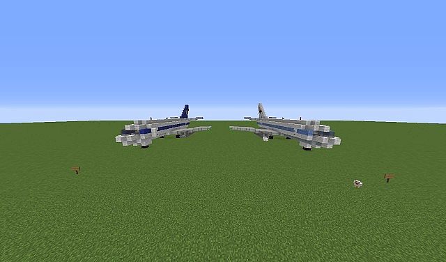 Boeing 737-100/200 Minecraft Map
