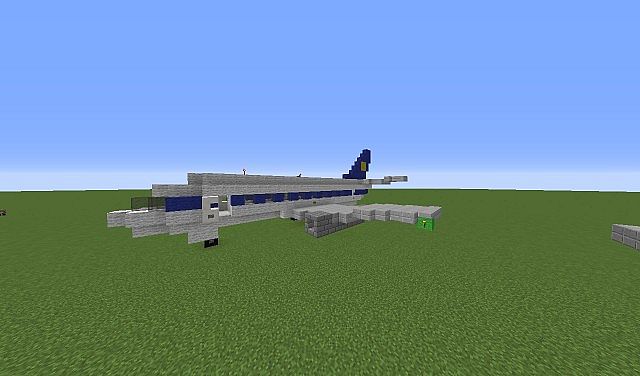 Boeing 737-100/200 Minecraft Map