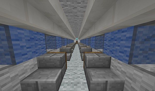 Boeing 737-100/200 Minecraft Map