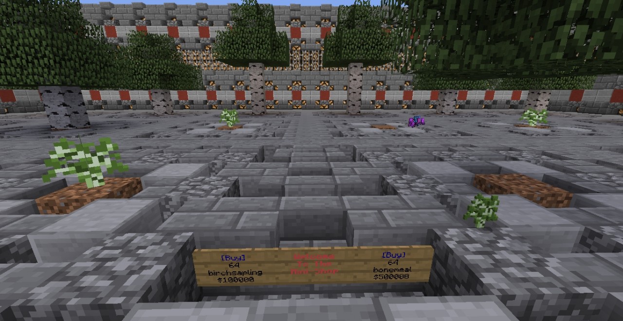 Server Tree Farm Minecraft Map