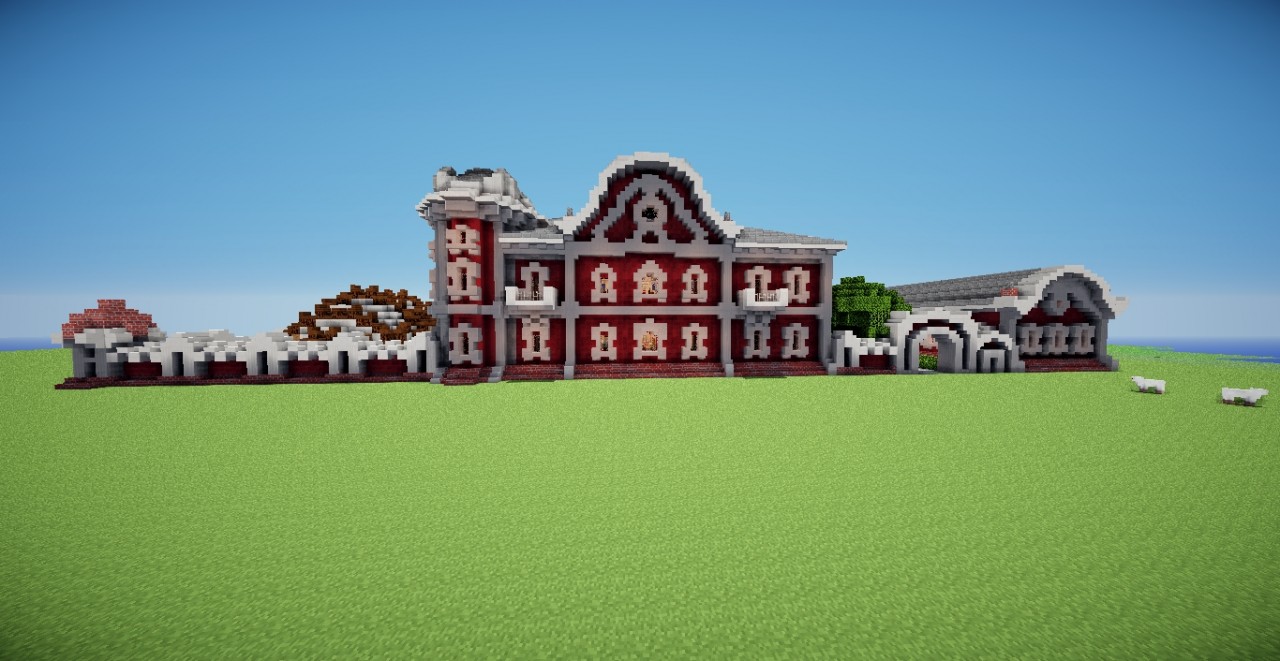 Russian manor Minecraft Map