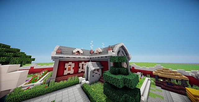 Russian manor Minecraft Map