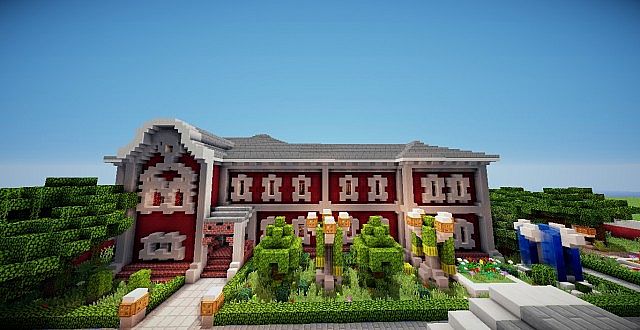 Russian manor Minecraft Map