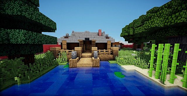 Russian manor Minecraft Map