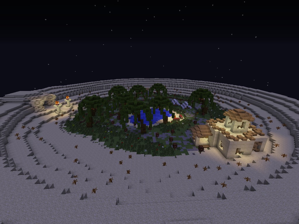 GunGame/OITC Map Oasis Minecraft Map