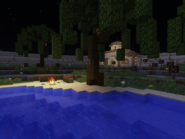 GunGame/OITC Map Oasis Minecraft Map