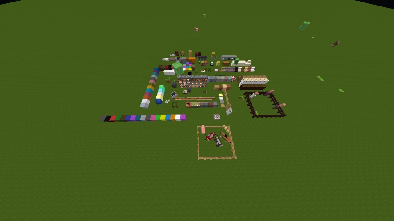 Texturepack Showcase World Minecraft Map