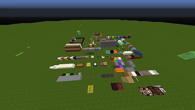 Texturepack Showcase World Minecraft Map