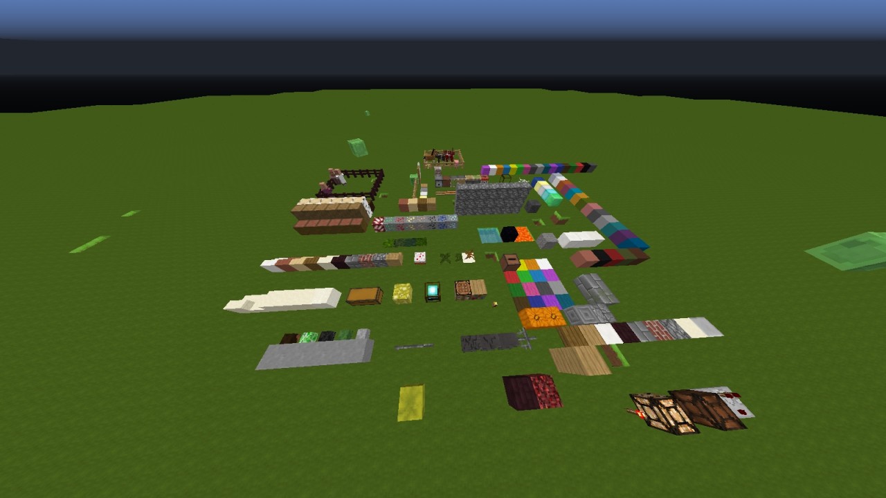 Texturepack Showcase World Minecraft Map