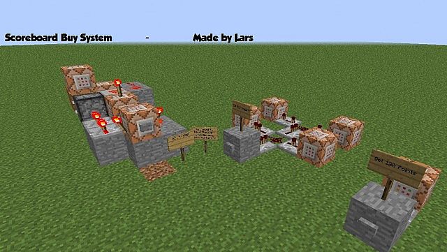Scoreboard Buy System Minecraft Map
