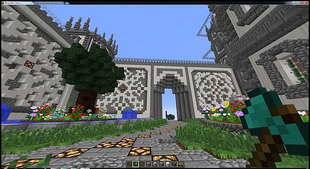 Quartz Castle Minecraft Map