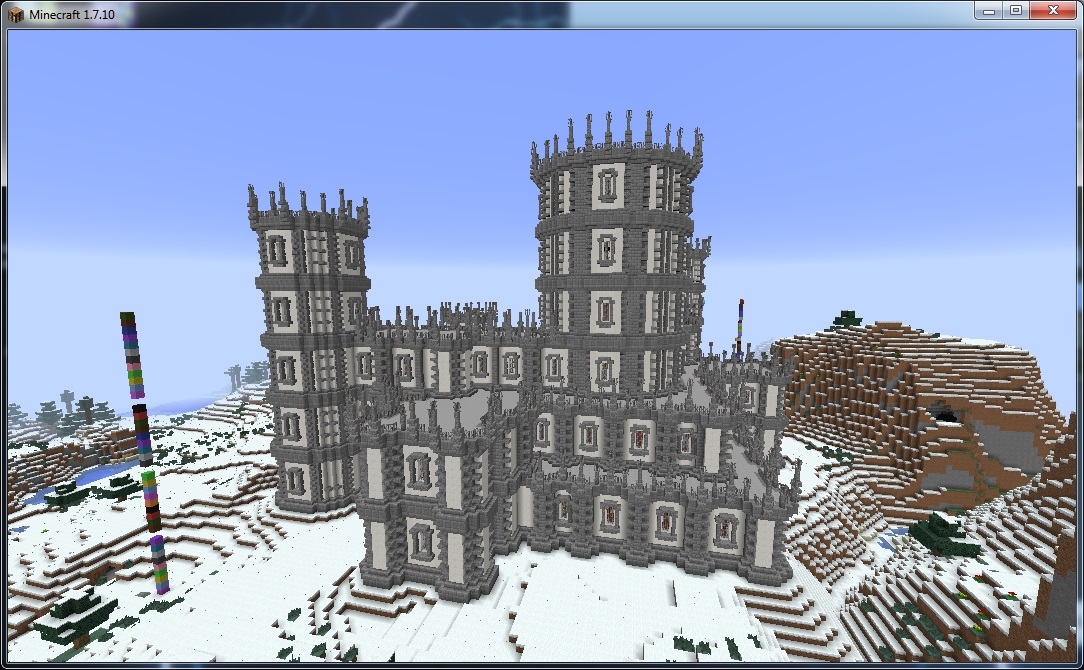 Quartz Castle Minecraft Map