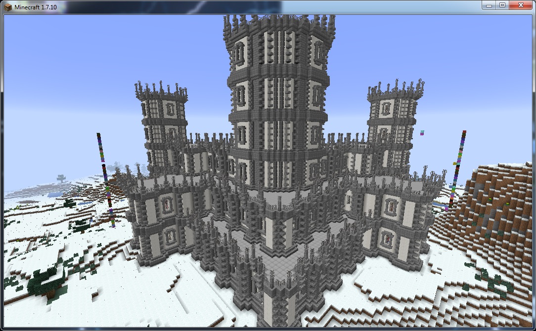 Quartz Castle Minecraft Map
