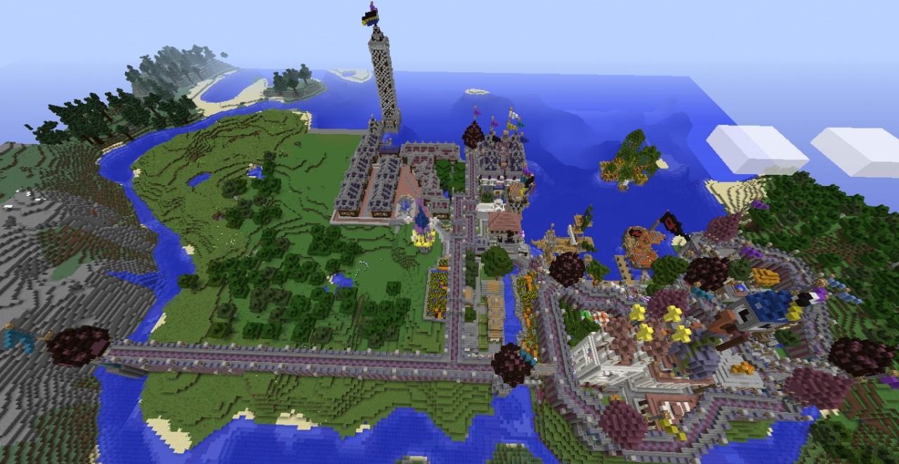 Cher Bleu (Purpure City) Minecraft Map