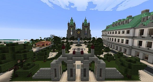 St.Daniel Cathedral (Minecropolis) Minecraft Map