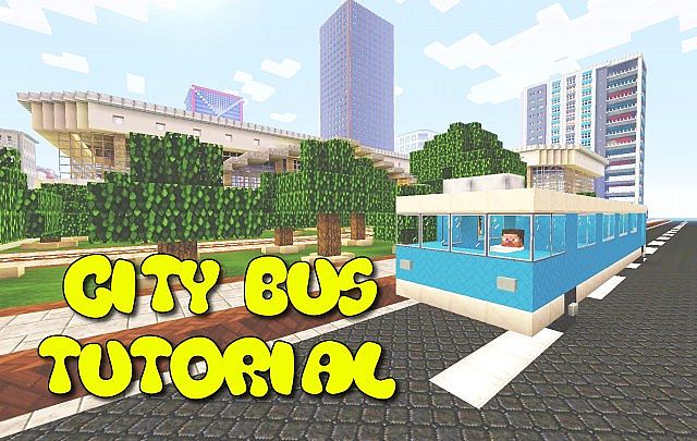 Minecraft Bus Tutorial Minecraft Project