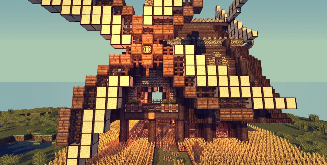 Fantasy Windmill Minecraft Map