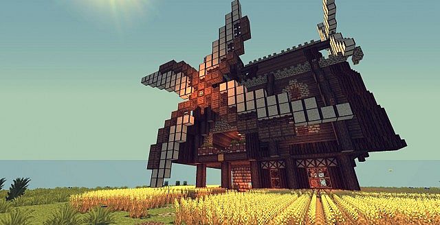 Fantasy Windmill Minecraft Map
