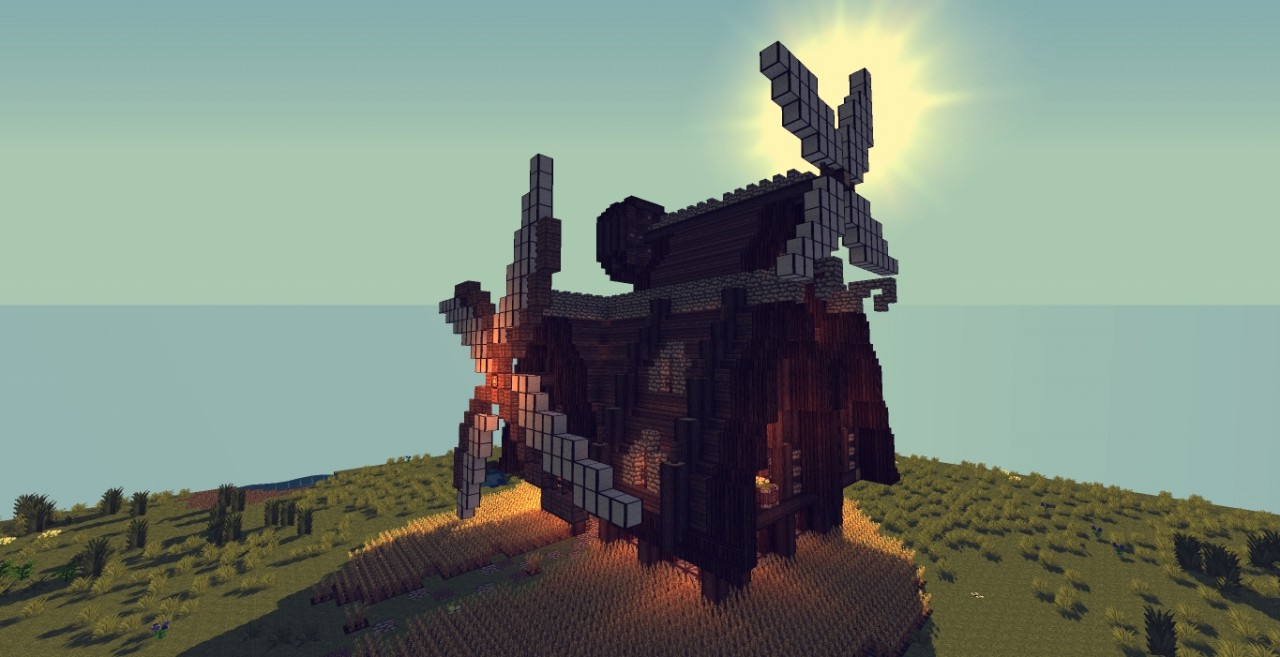 Fantasy Windmill Minecraft Map